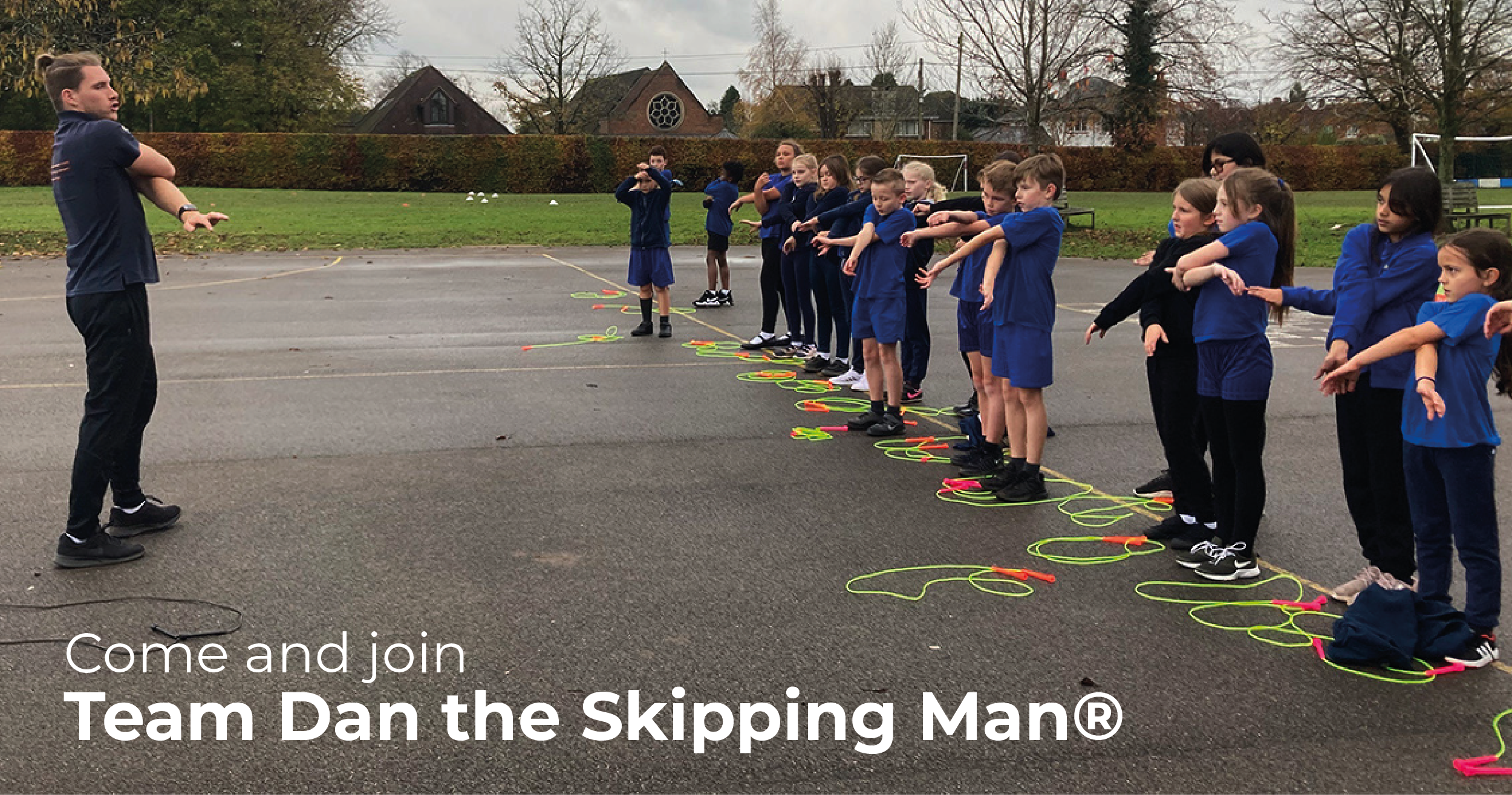 Dan the Skipping Man | Work For Us
